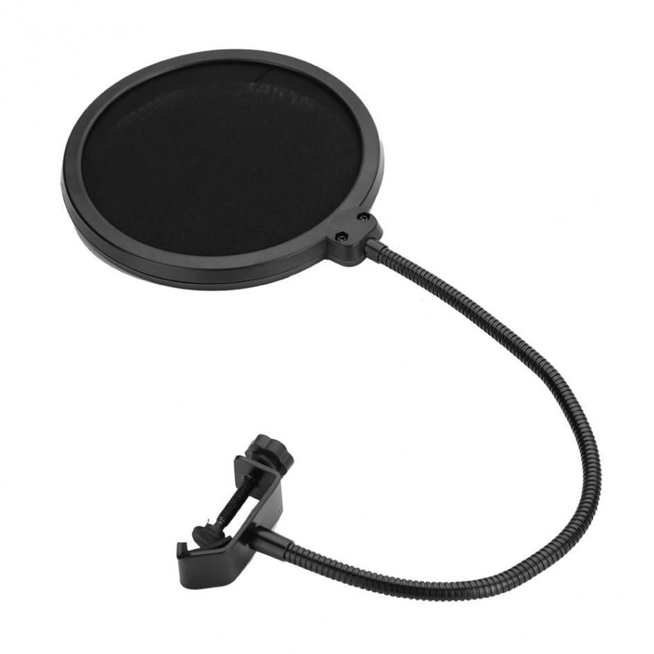 Wind Pop Filter For Microphone With Adjustable Arm - Etouchbd